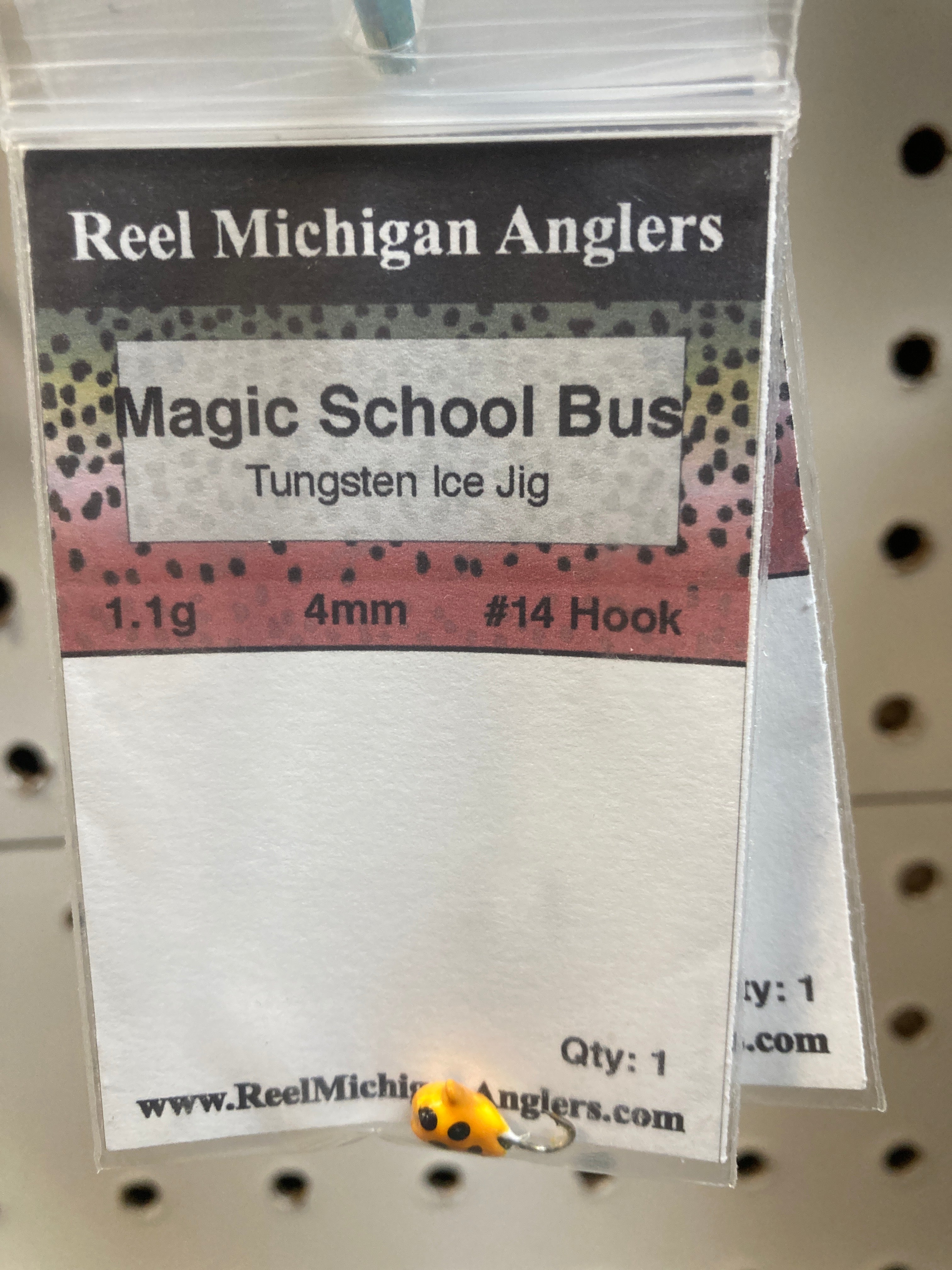 Magic School Bus ice jig – Blake's Beads & Bait