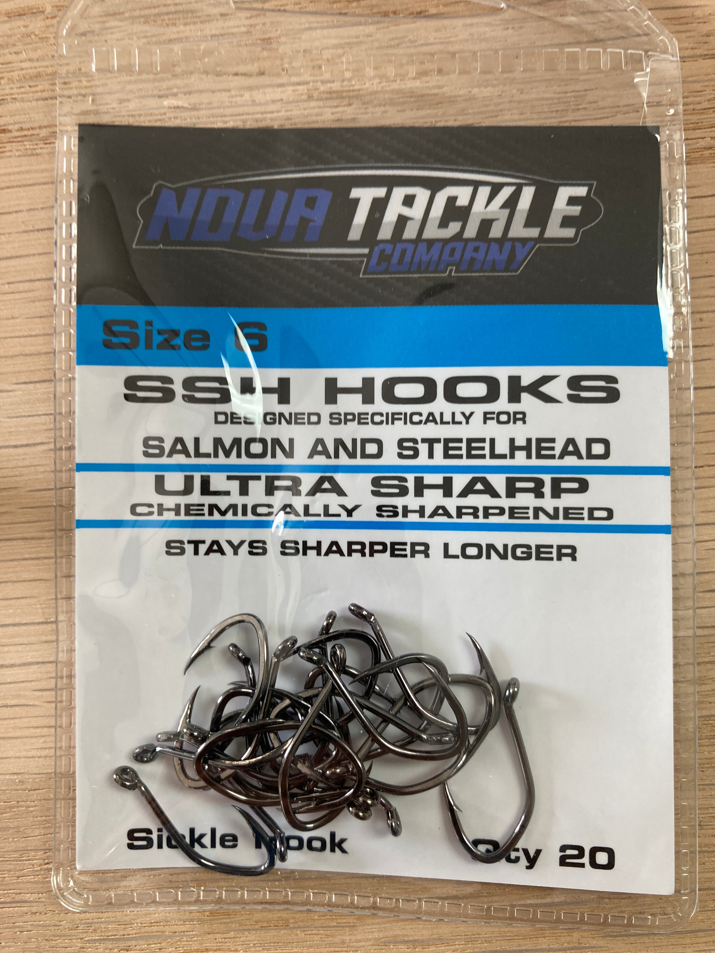 Sickle hook # 6 – Blake's Beads & Bait
